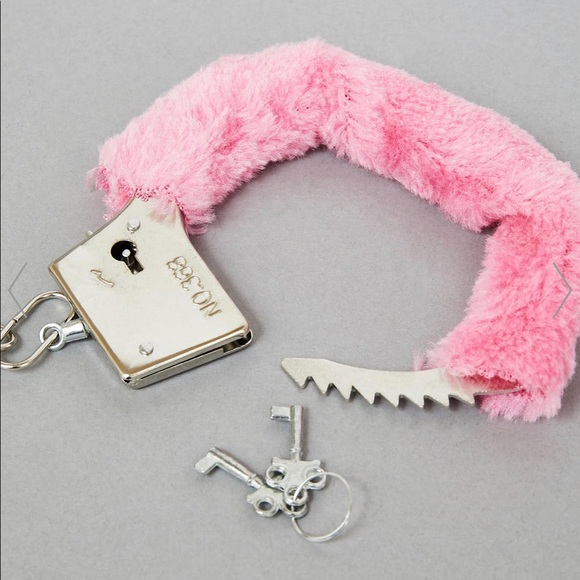 Other | Fuzzy Handcuffs | Poshmark